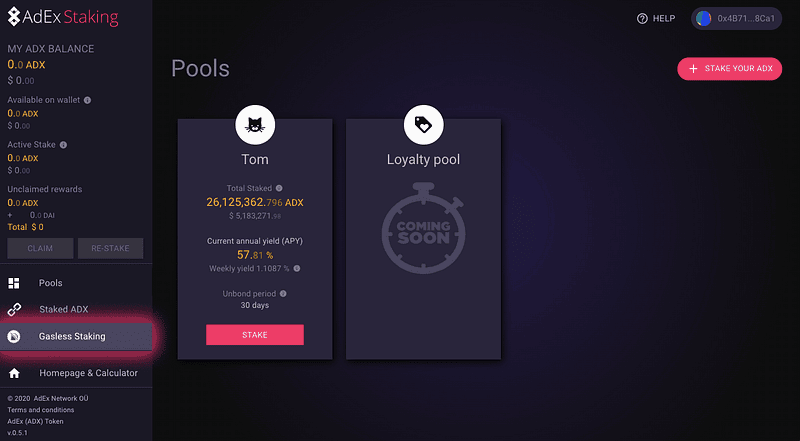 Gasless Staking: Stake ADX Without Gas Fees | AdEx Blog